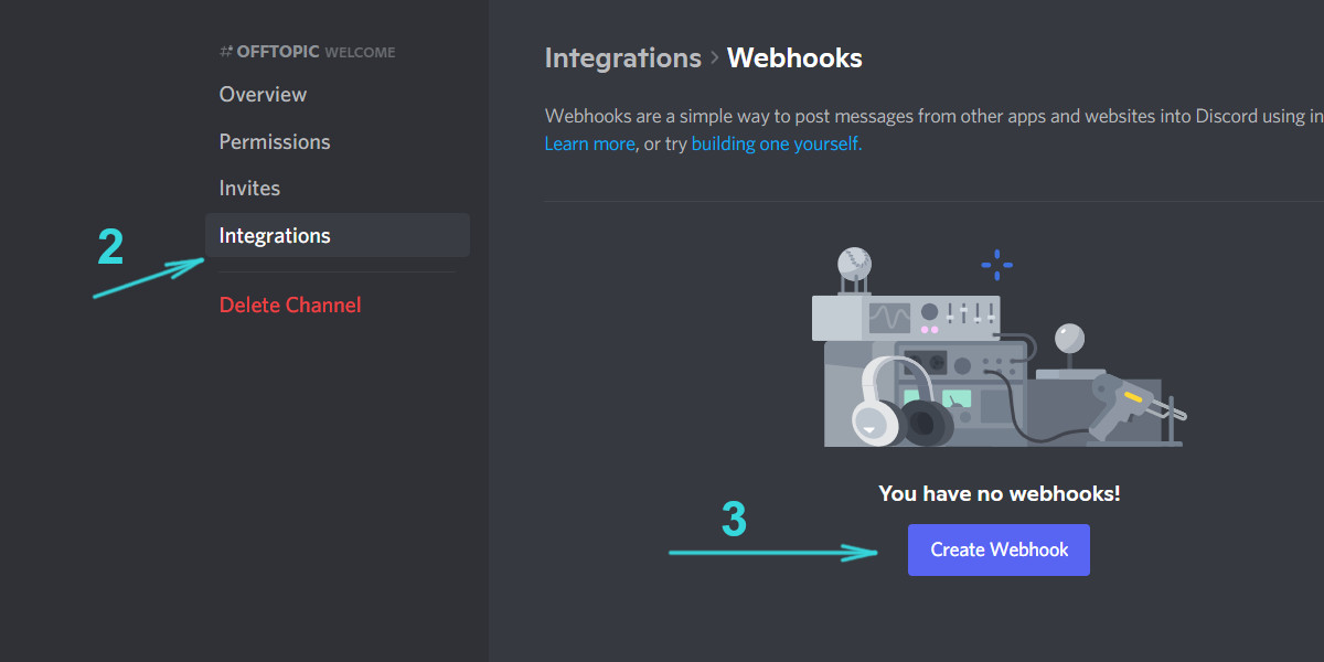 How To Get The Discord Channel Webhook URL Programmer Interplanety